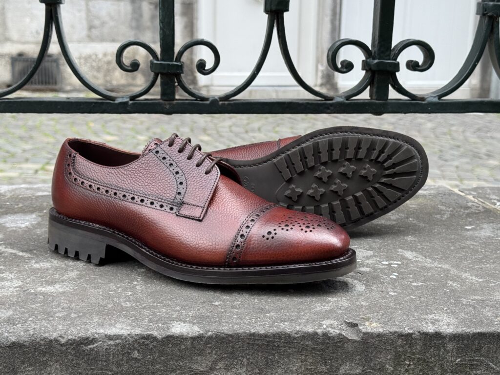 Loake Derby Commando Brown Grain – Meulenhoff Schoenen